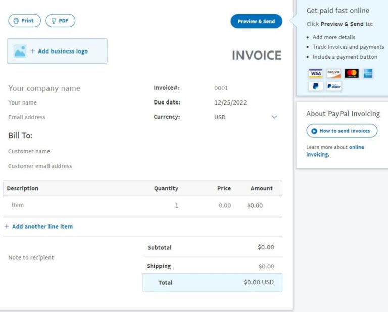 How to Create a Freelance Invoice (+10 Freelance Invoice Templates ...