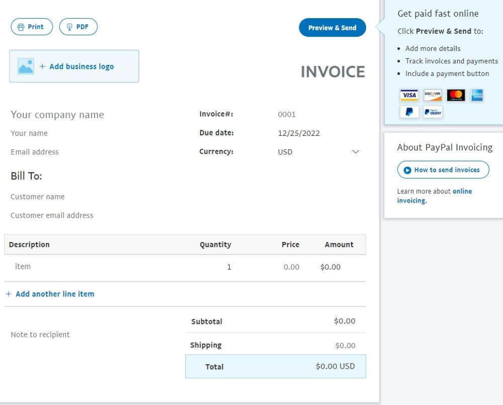 How to Create a Freelance Invoice (+10 Freelance Invoice Templates ...